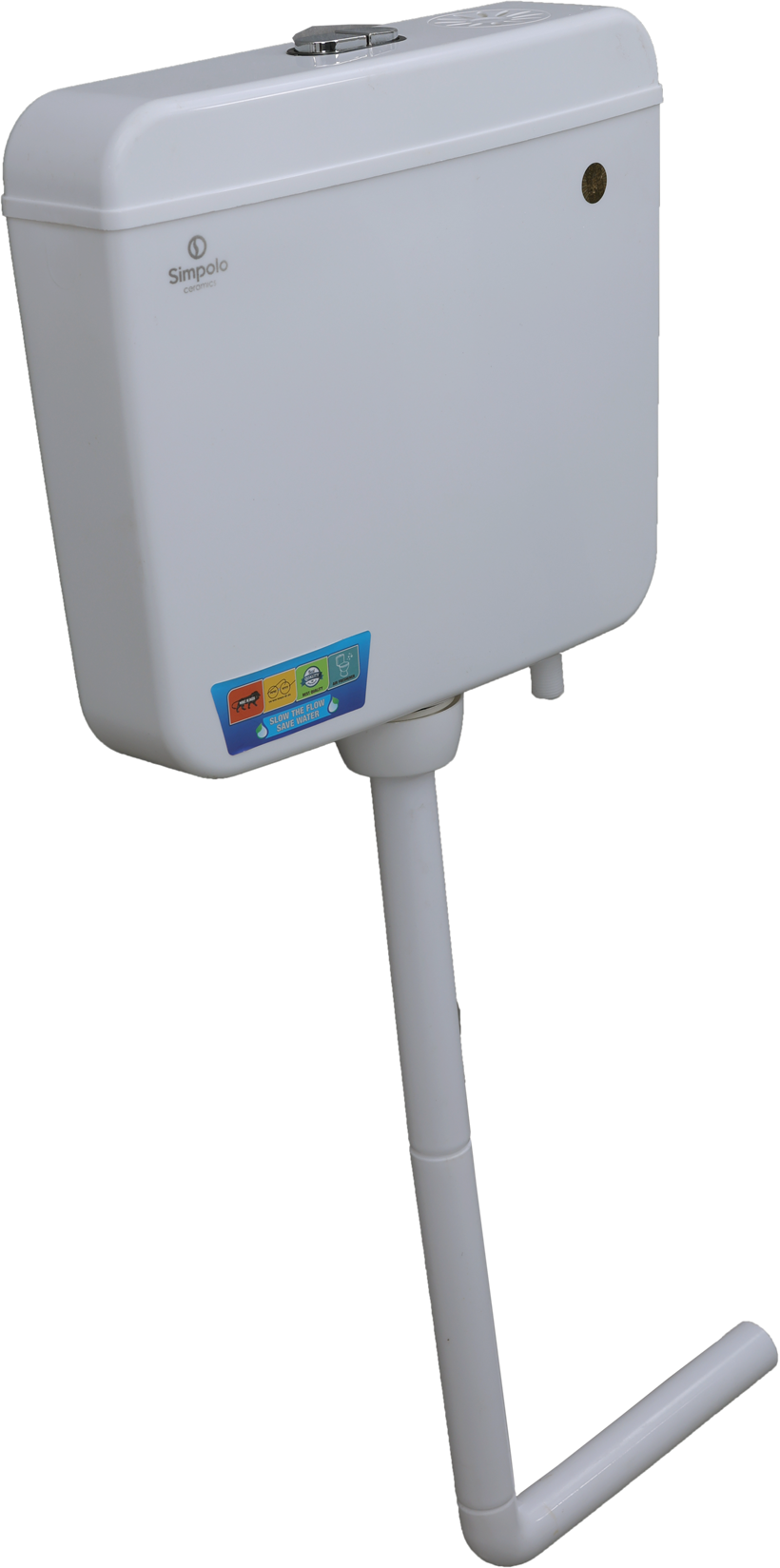 Bonsai PVC Dual Flush Tank | Simpolo Tiles & Bathware