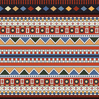 Ethnic Terra Border 198x198mm Special Concrete Tiles for Wall and Floor ...