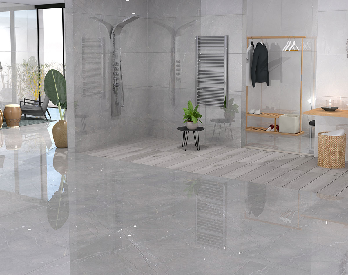 1003 2x4 Grey Marble Tiles for Wall and Floor | Simpolo Tiles & Bathware