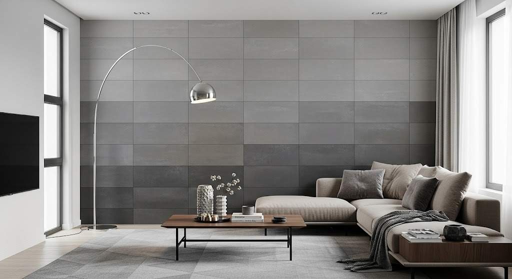 14+ Half Wall Tile Design Ideas for a Stylish Living Room