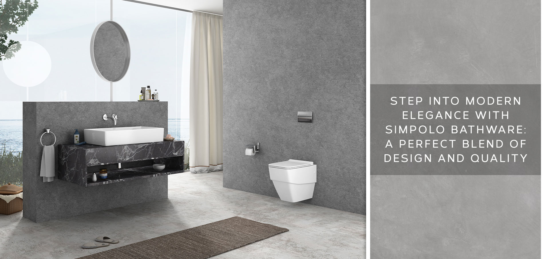 Step into Modern Elegance with Simpolo Bathware :: Simpolo Tiles and ...