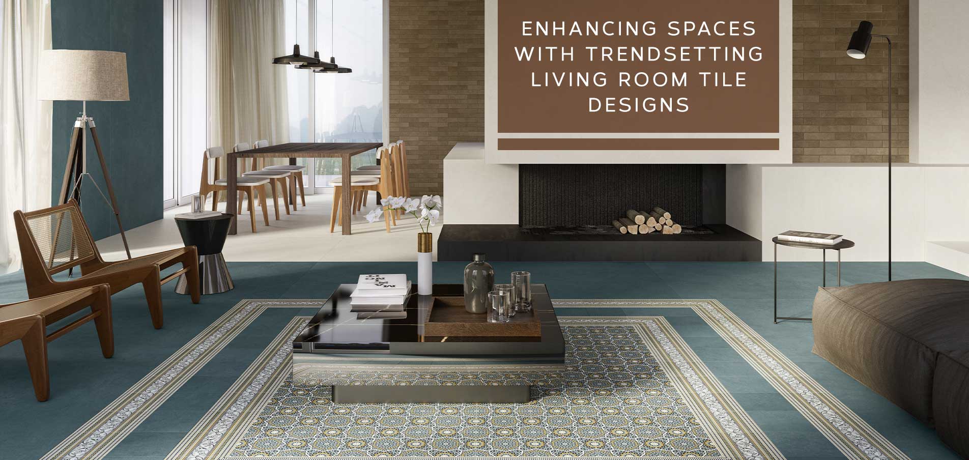 Enhance Spaces with Trendsetting Living Room Design Tiles :: Simpolo ...